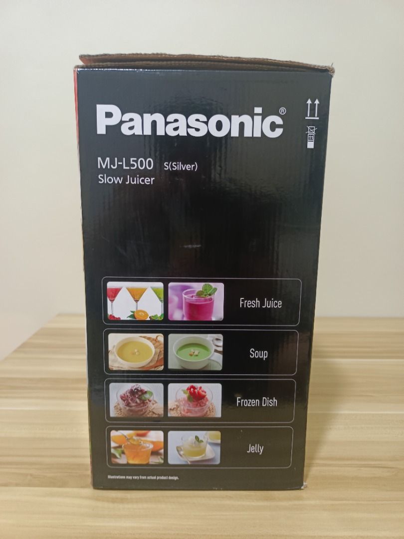 Panasonic MJ-L500 Fruit Slow Juicer, TV & Home Appliances, Kitchen Appliances, Juicers, Blenders ...
