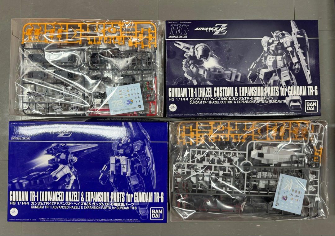 賣全新PB HG TR系列gundam 模型（ADVANCE OF Z THE FLAG OF TITANS）, 興趣及遊戲, 玩具 & 遊戲類 - Carousell