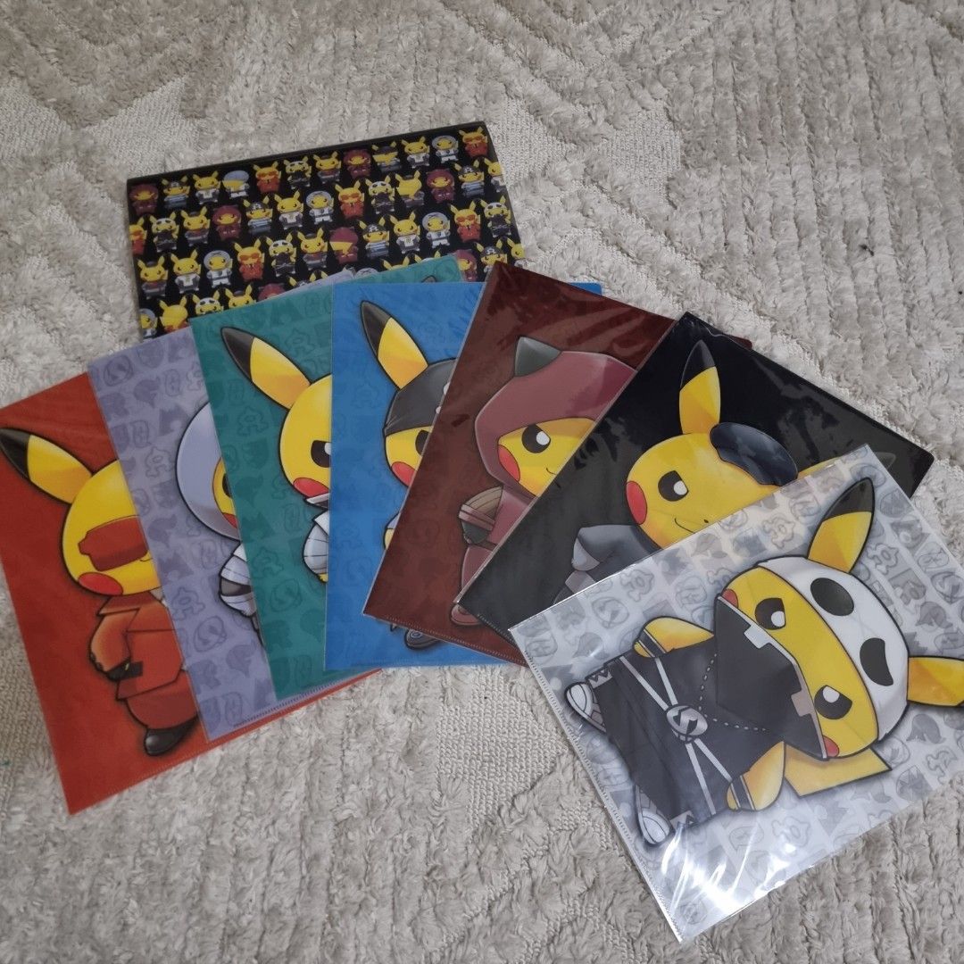 Pikachu pokemon file folder, Hobbies & Toys, Memorabilia & Collectibles ...