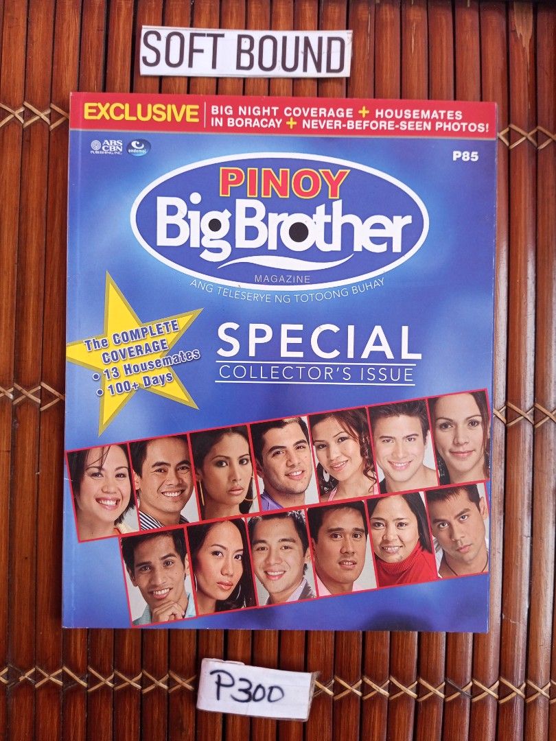 Pinoy Big brother magazine, Hobbies & Toys, Books & Magazines ...