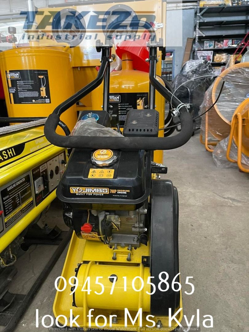 Plate Compactor - Economy, Commercial & Industrial, Construction Tools ...