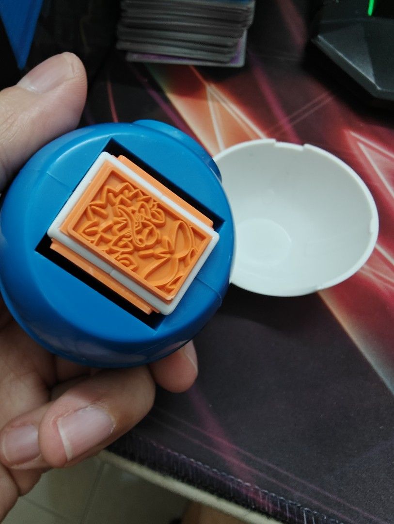 Pokemon Greatball rubber stamp, Hobbies & Toys, Collectibles ...