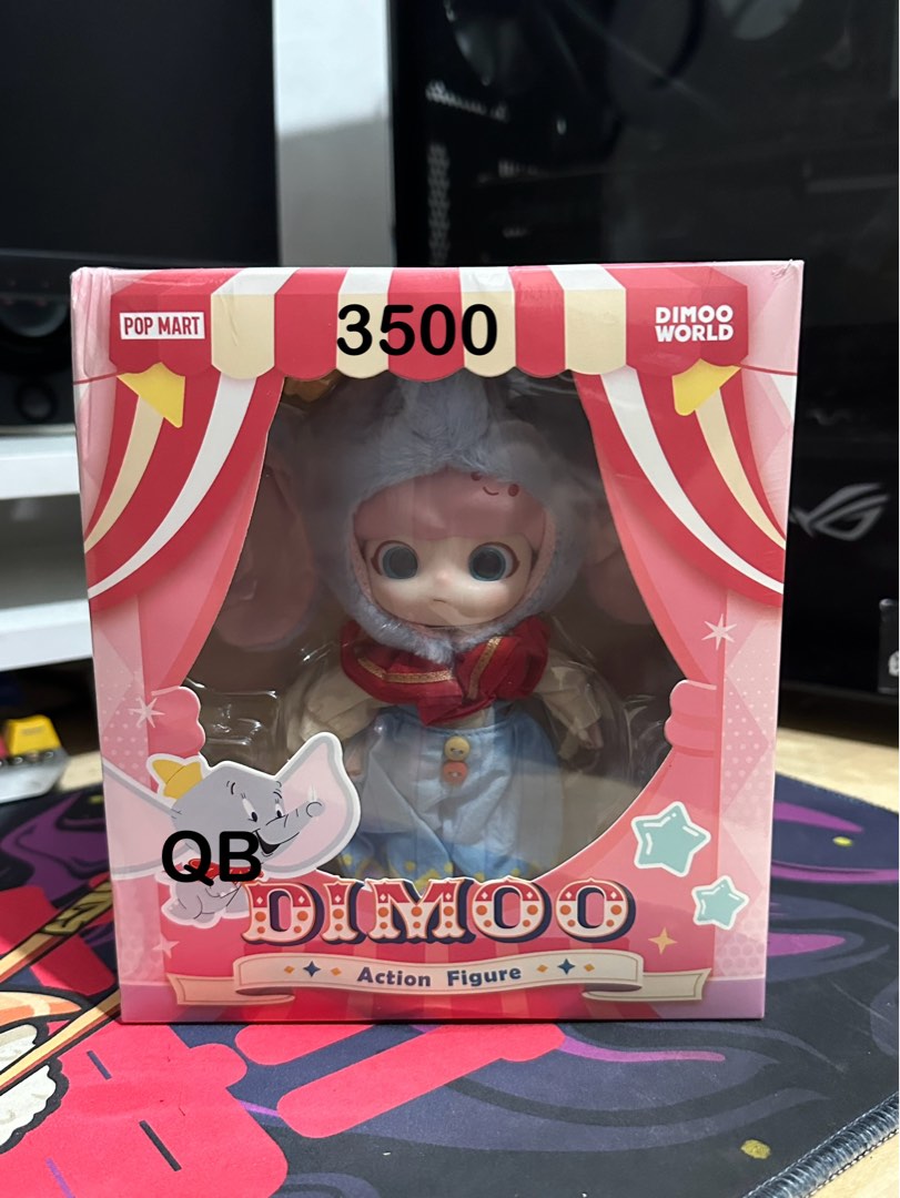 Popmart Dimoo x dumbo plushie (sealed), Hobbies & Toys, Toys & Games on ...