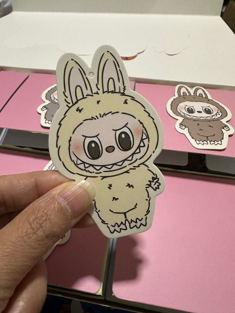 (Clear stock )POPMART LABUBU Macaron Plush Series Figure (Have secret ...