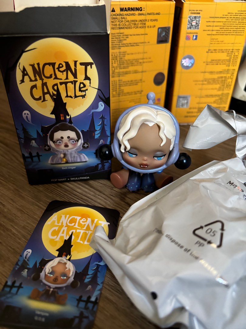 Popmart Skull Panda Ancient Castle Vampire, Hobbies & Toys, Memorabilia ...