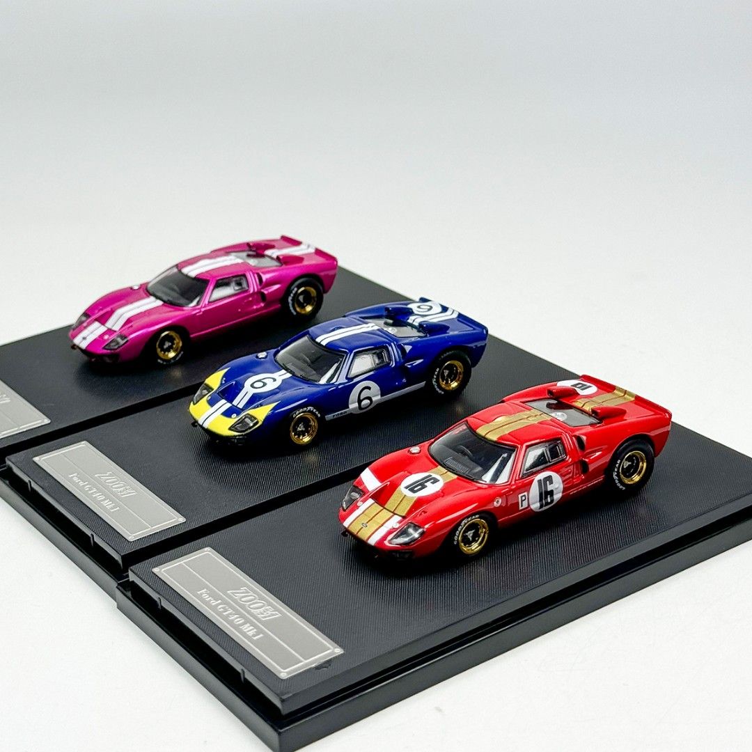 Preorders 1/64 Zoom Ford GT40 MK1 Racing Lemans, Hobbies & Toys, Toys ...