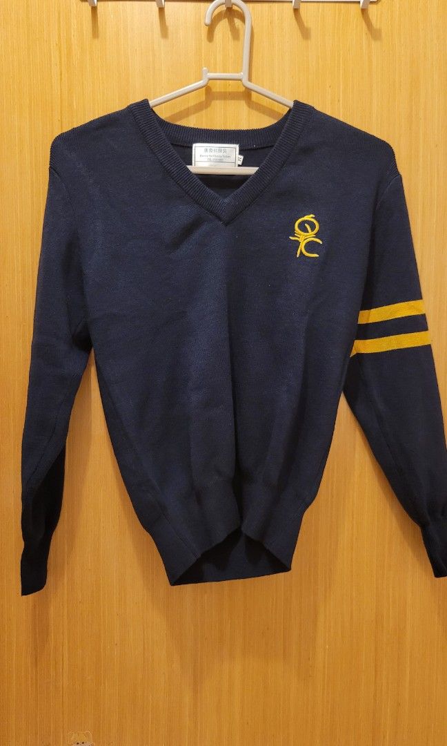 皇仁 冬季校服 QC Queen's College Winter Uniform Cardigan PE , 兒童＆孕婦用品, 嬰兒及小童 ...