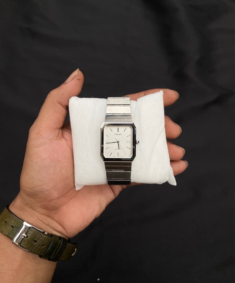 Rare Vintage Orient Chandor Quartz Tank Japan, Men's Fashion, Watches ...