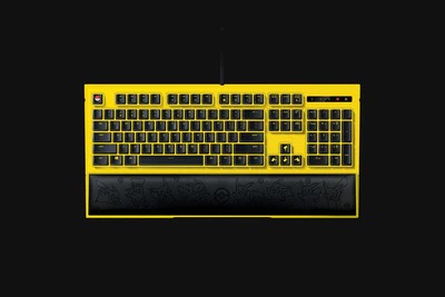 RAZER POKEMON PIKACHU LIMITED EDITION BACKLIT KEYBOARD ERGONOMIC WRIST REST INCLUDED Computers Tech Parts Accessories Computer Keyboard on Carousell