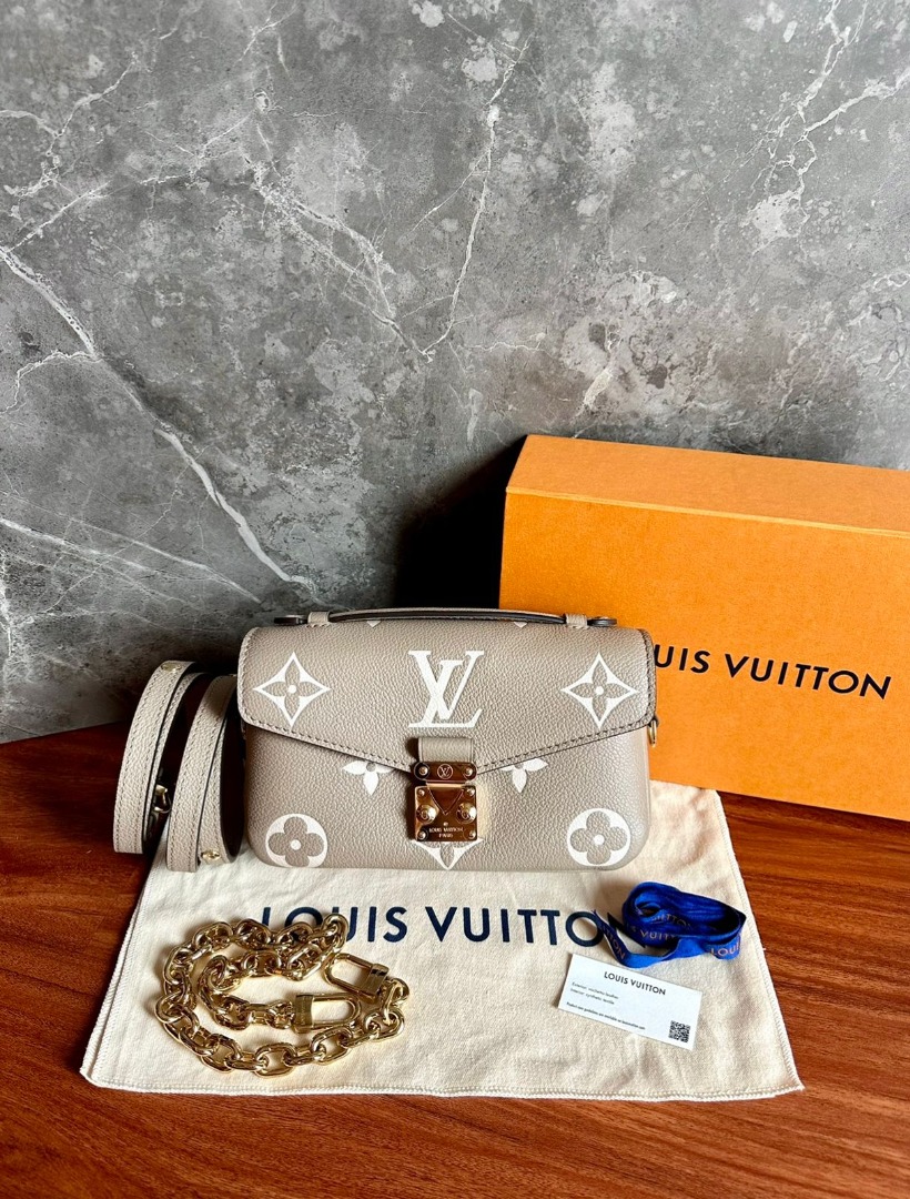 Ready Brand New LV metis east west empre tourtelle With db strap chain ...