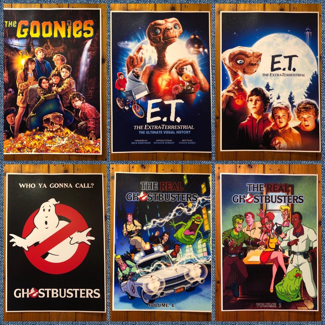 Retro Classic Movie Poster and Retro Classic Cartoon Poster, Hobbies ...
