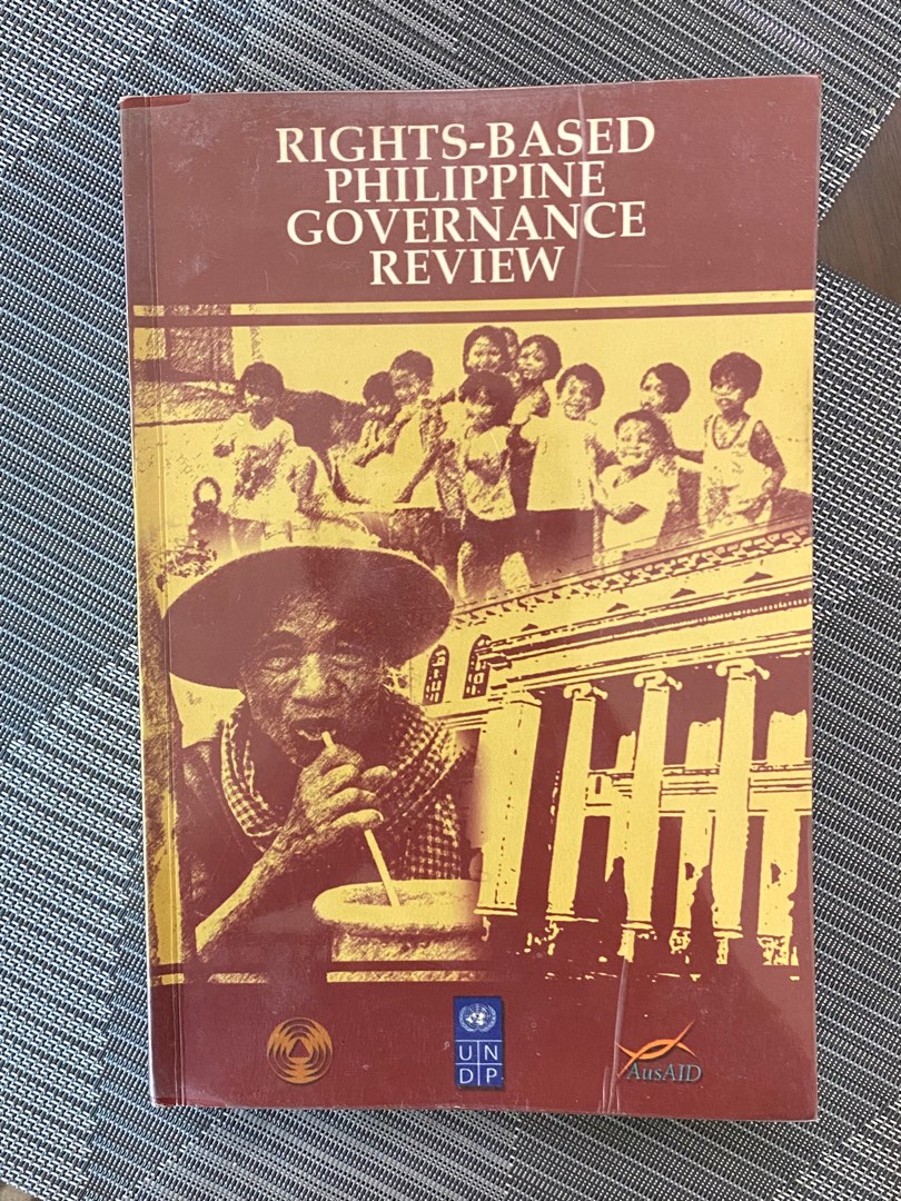 RIGHTS-BASED PHILIPPINE GOVERNANCE REVIEW BOOK VINTAGE LAW HISTORY ...