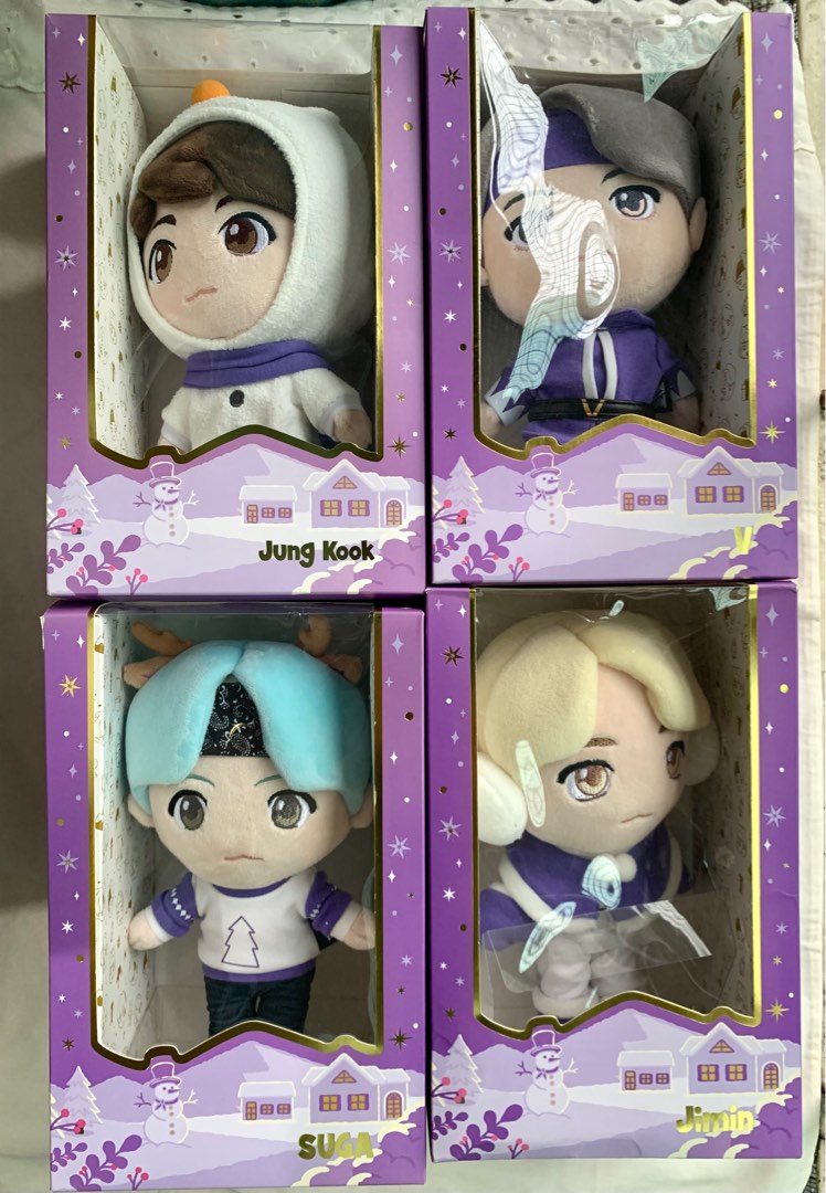 Sealed Official BTS TinyTan Plush Winter Toys, Hobbies & Toys ...