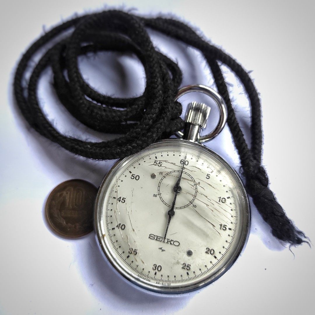 SEIKO Stopwatch Vintage, Men's Fashion, Watches & Accessories, Watches ...
