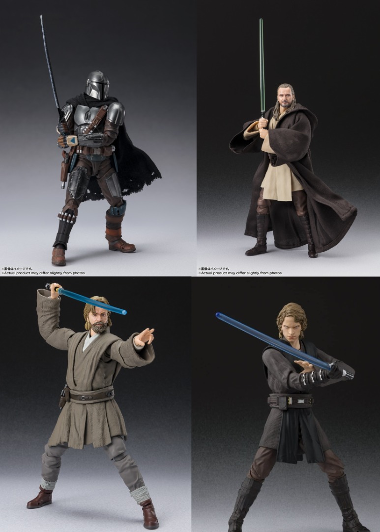 SHF Qui-Gon Jinn (STAR WARS: The Phantom Menace) & Anakin Skywalker ...