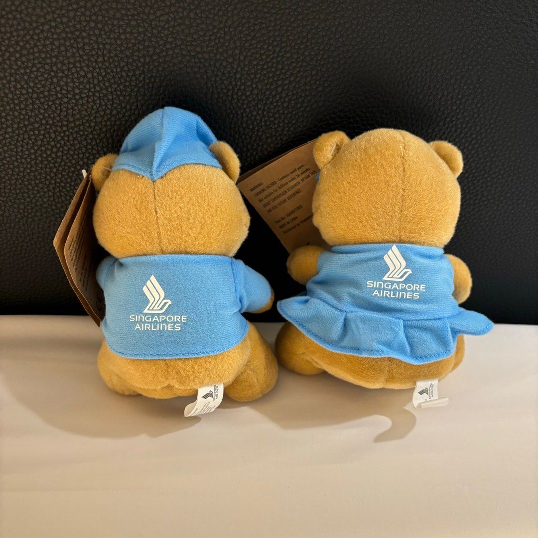 SIA SQ Singapore Airlines Batik Teddy Bear, Hobbies & Toys, Memorabilia ...