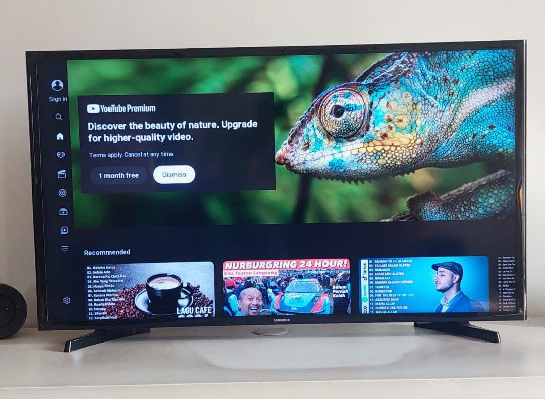 Smart tv digital samsung 40 inch, Elektronik, TV & Perlengkapan Hiburan ...