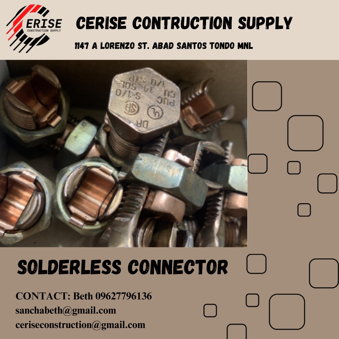 Solderless Connector, Commercial & Industrial, Construction Tools ...