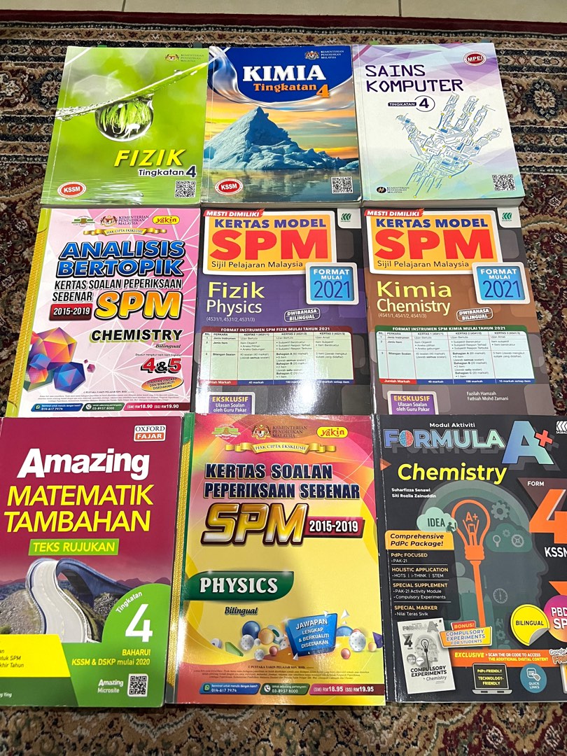 SPM BOOKS TO LETGO, Hobbies & Toys, Books & Magazines, Assessment Books ...