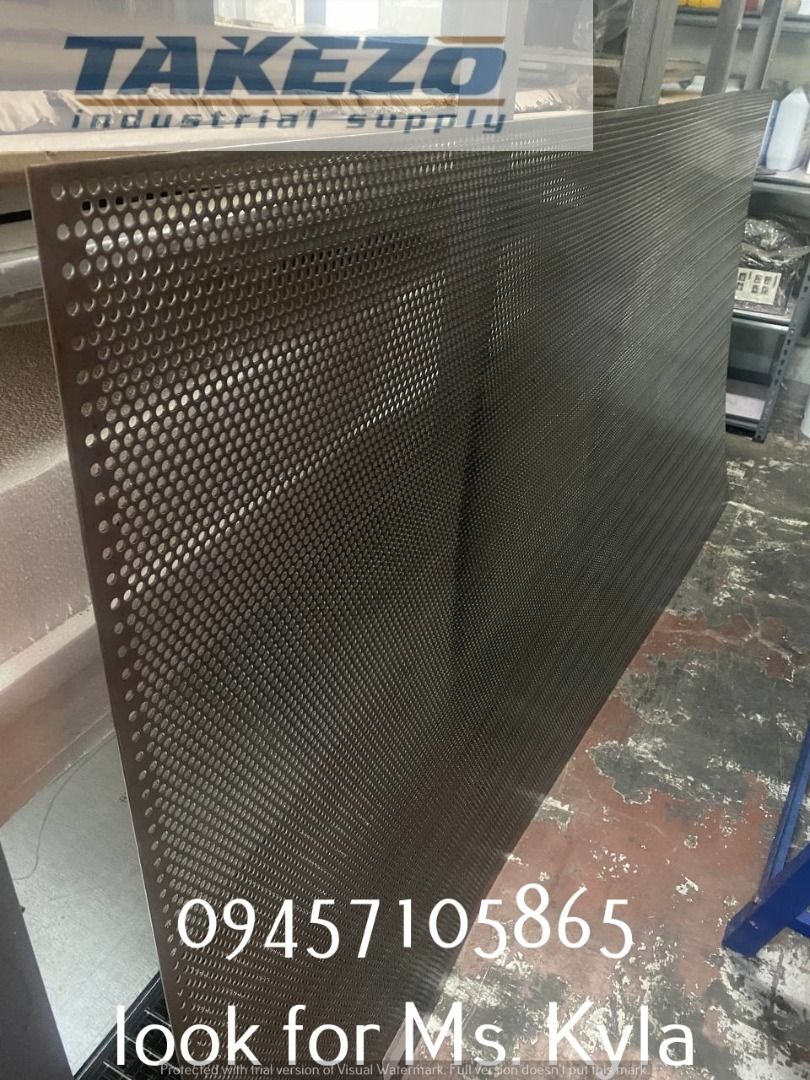 Ss Perforated Sheet, Commercial & Industrial, Construction Tools ...