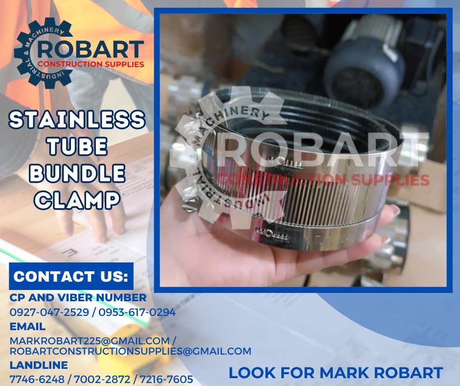 Stainless Tube Bundle Clamp, Commercial & Industrial, Construction ...