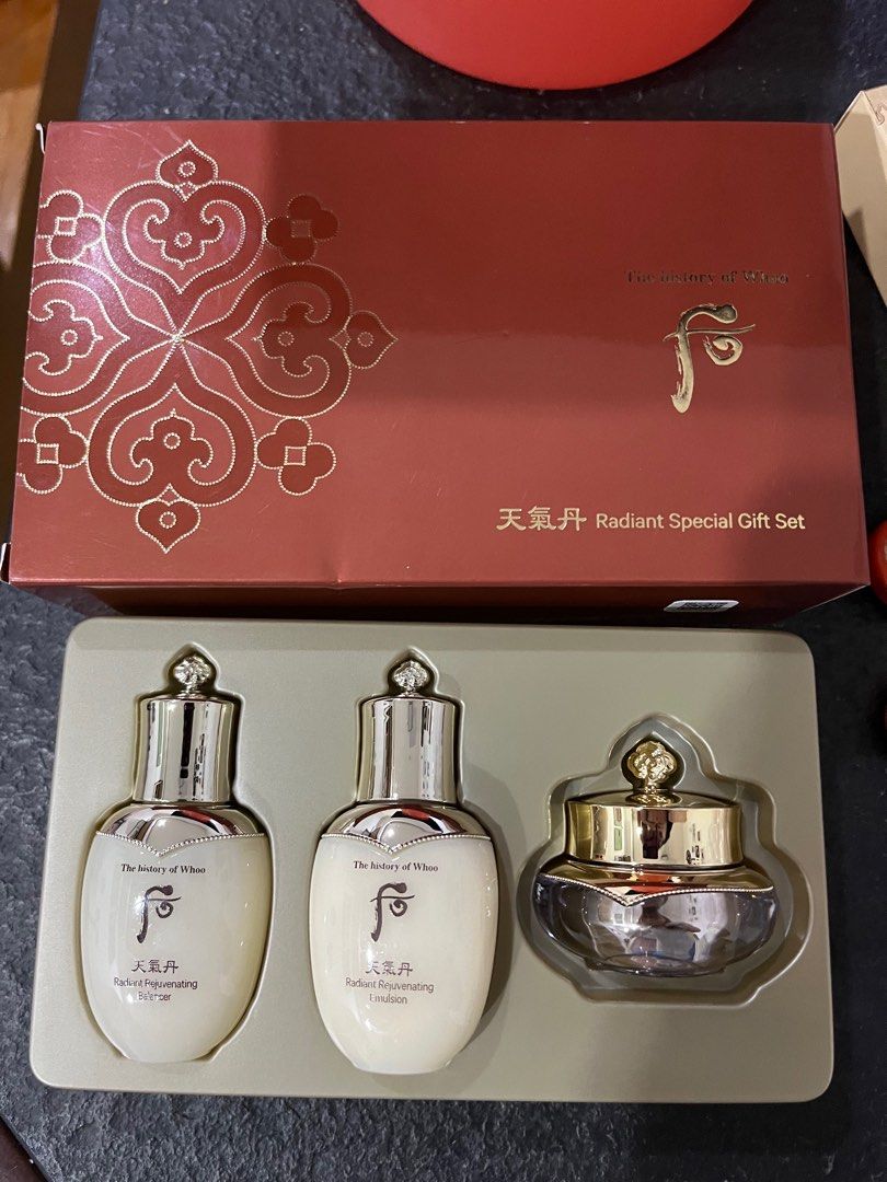 The history of Whoo face care set , Beauty & Personal Care, Face, Face ...