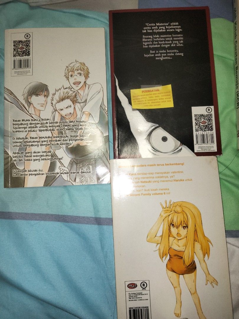 ( Books need a Home ASAP ) Three Manga Book with Indonesian Language ...