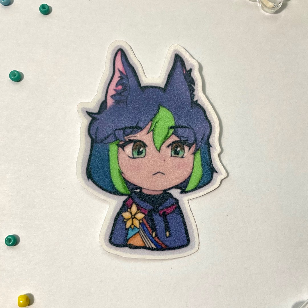 TIGHNARI STICKER: GENSHIN IMPACT, Hobbies & Toys, Stationary & Craft ...