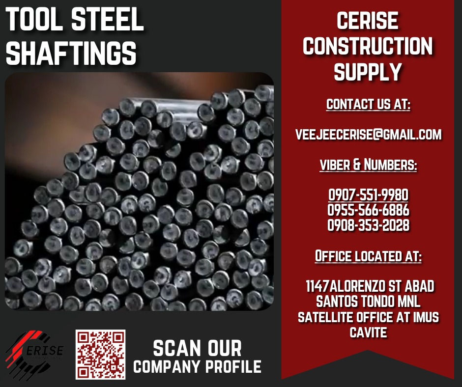 TOOL STEEL SHAFTINGS, Commercial & Industrial, Construction & Building ...