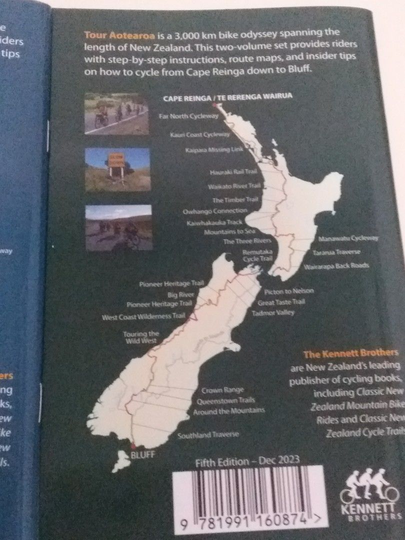 TOUR AOTEAROA NZ Official Guide 5th edition - Bikepacking New Zealand ...