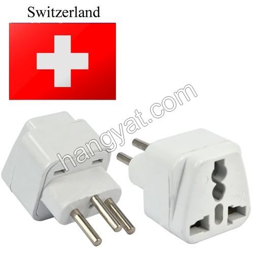 Universal 3pin Switzerland Conversion Plug Adapter, Computers & Tech ...