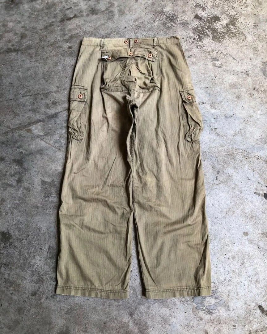 V.A.L.E Army Monkey Pants, Men's Fashion, Bottoms, Trousers on Carousell