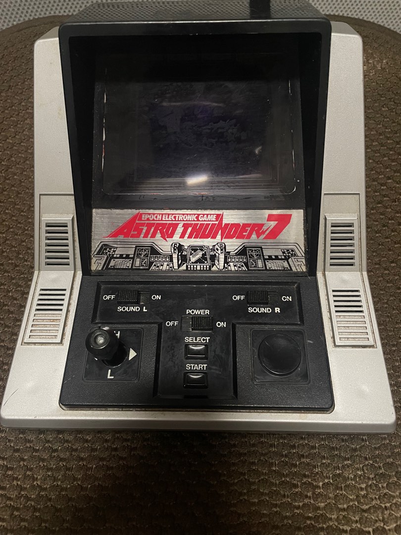 Vintage Handheld Game and watch Astro Thunder 1986 Table Top Vintaga ...