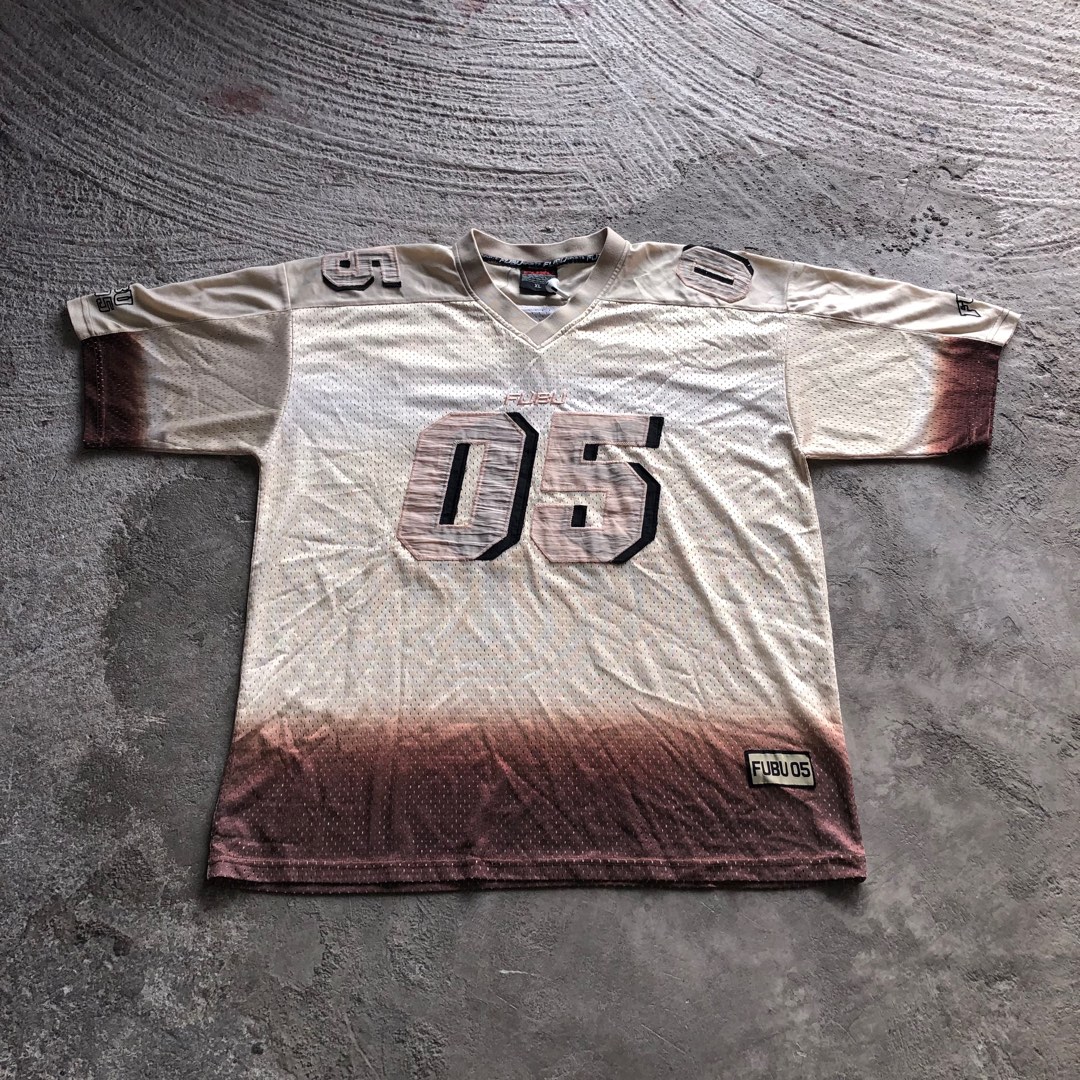 Vintage Y2K FUBU Football Jersey, Men's Fashion, Activewear on Carousell