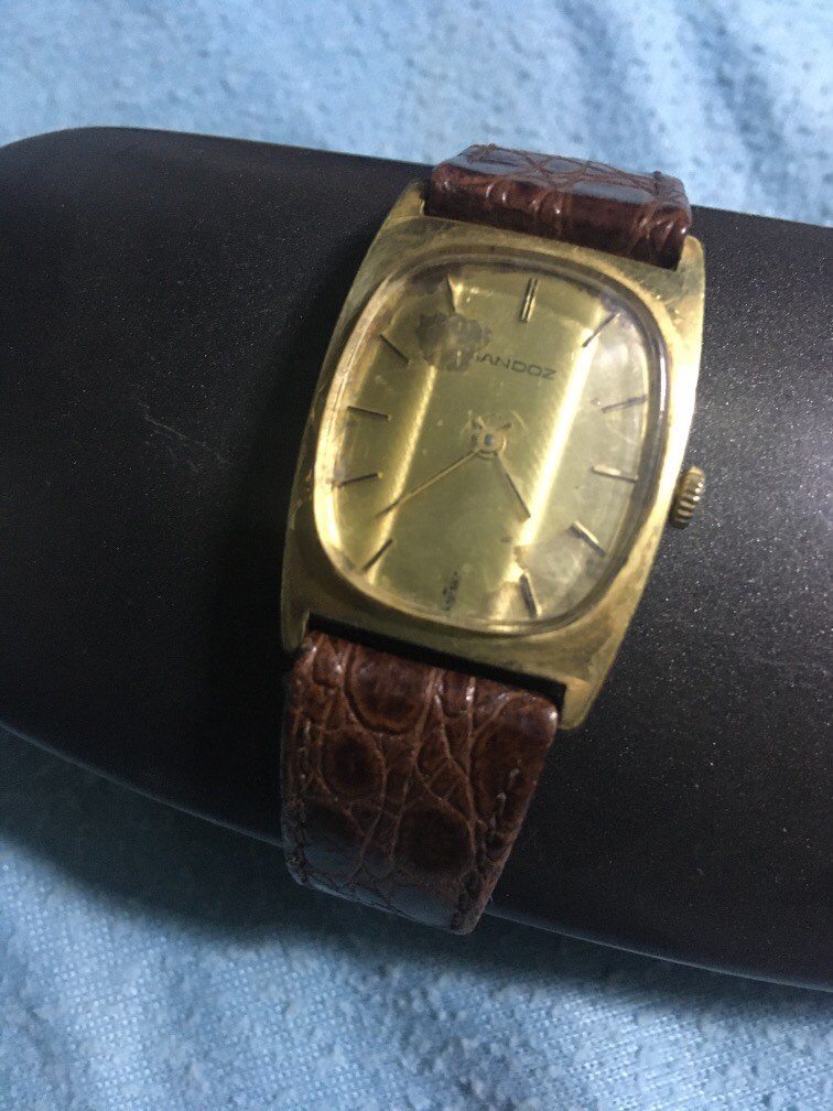 Vintages Sandoz manual winding, Luxury, Watches on Carousell