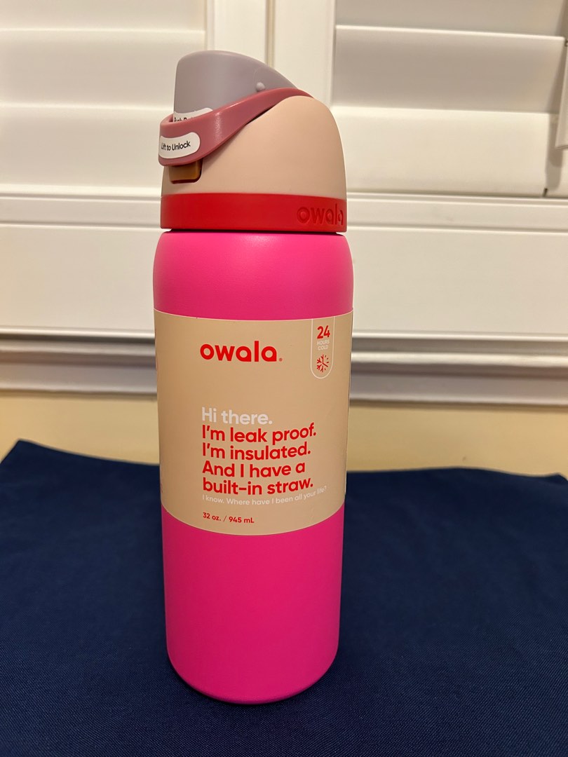 OWALA FreeSip 32 oz water bottle-brand new, Furniture & Home Living ...