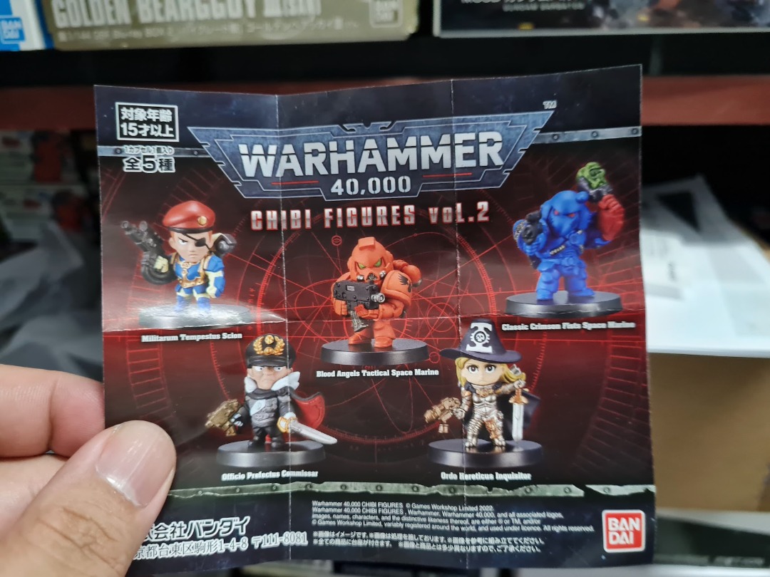 WARHAMMER 40,000 Chibi Figures Vol. 2 Set, Hobbies & Toys, Toys & Games ...