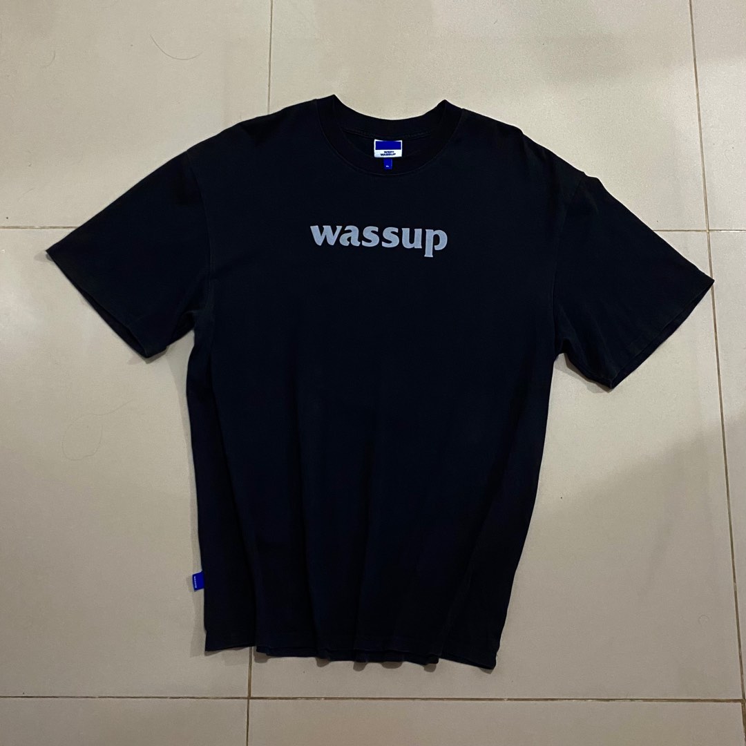 Wassup, Men's Fashion, Tops & Sets, Tshirts & Polo Shirts on Carousell