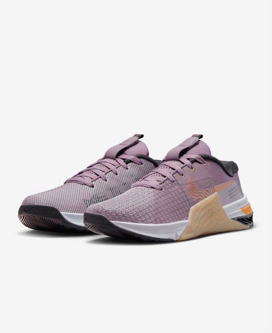 Nike Metcon 8 Premium Purple Smoke Metallic Copper, Women's Fashion ...