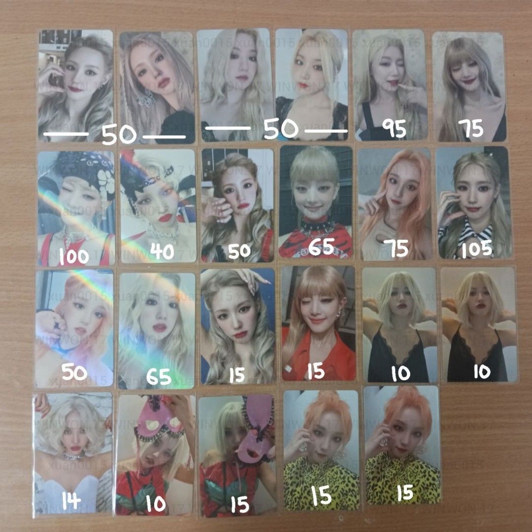 WTS GIDLE (G)I-DLE pc sealed album inclusions Miyeon Minnie Soyeon Yuqi ...