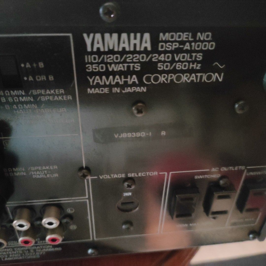 Yamaha Amplifier Dsp-1000, Audio, Soundbars, Speakers & Amplifiers on Carousell
