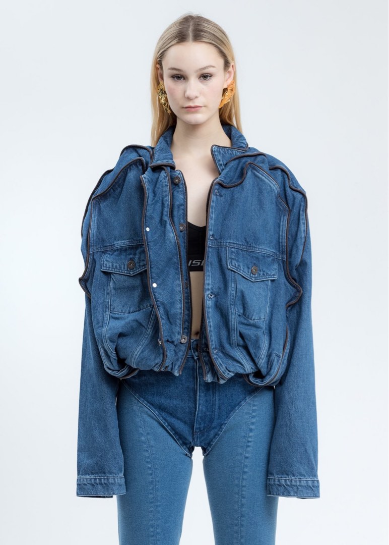 Y/PROJECT - Denim Jacket 20AW, Women's Fashion, Coats, Jackets and ...