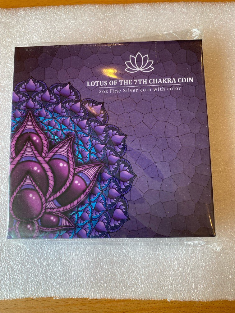 2024 PAMP 2 oz Silver $5 Lotus of the 7th Chakra Proof, Hobbies & Toys ...