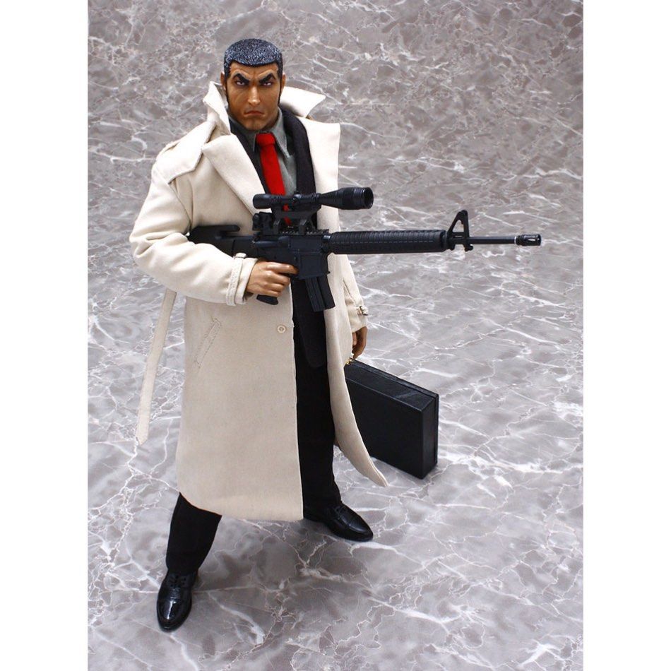 3R x Fewture collaboration 1/6 scale Golgo 13 Duke Togo 12” Assassin ...