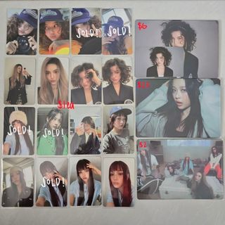 WTS NewJeans How Sweet Weverse Album Photocards Minji Hanni Danielle Haerin Hyein New Jeans ...