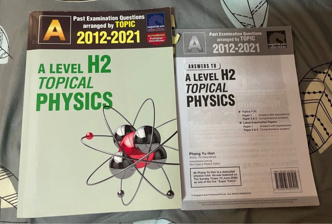 A level TYS Phsyics H2 topical, Hobbies & Toys, Books & Magazines ...