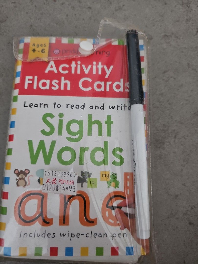 Activity Flash Cards for Kids, Hobbies & Toys, Books & Magazines ...