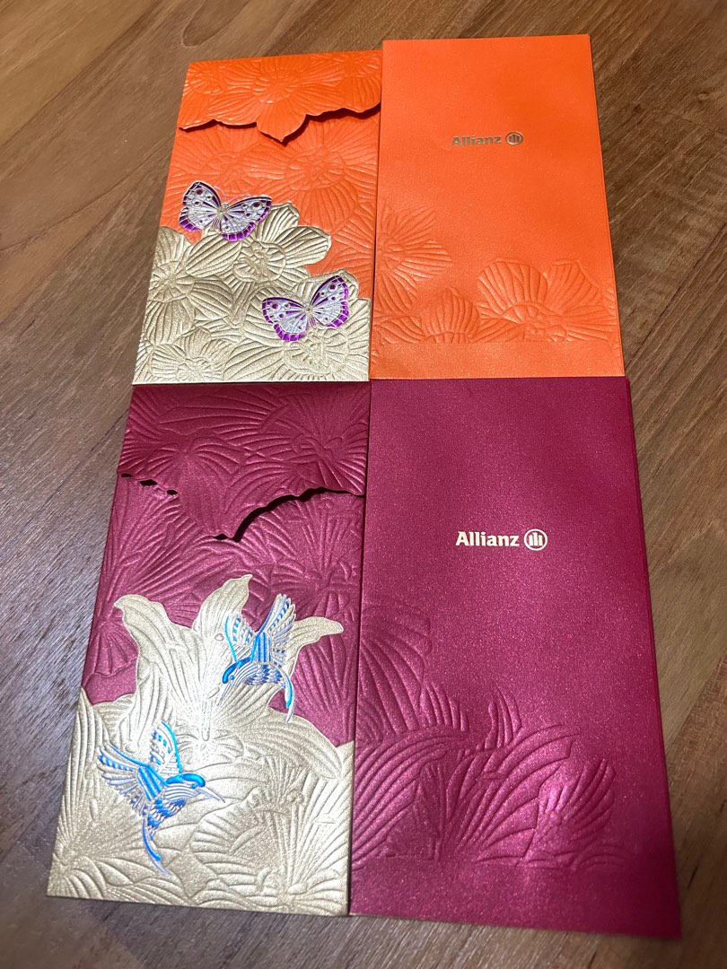Allianz red packet set, Hobbies & Toys, Stationery & Craft, Art ...