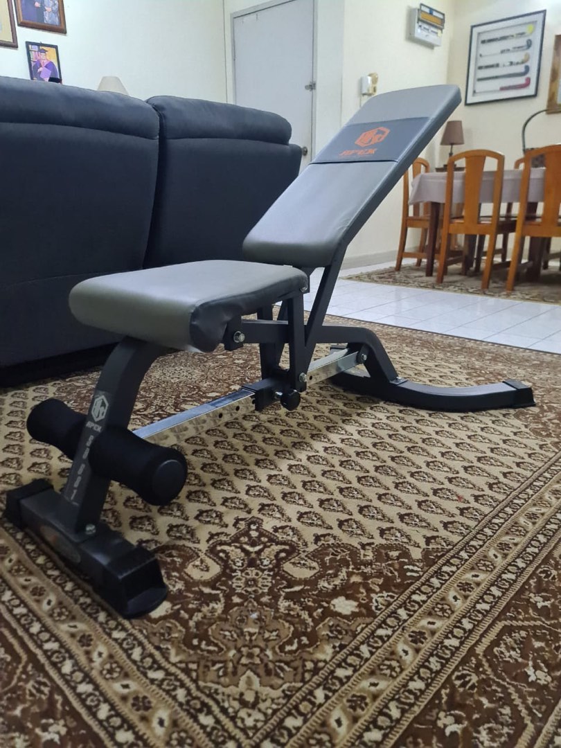 APEX BENCH, Sports Equipment, Exercise & Fitness, Cardio & Fitness ...