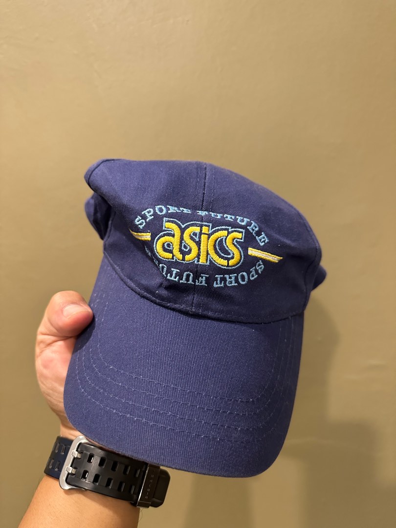 Asics cap vintage, Men's Fashion, Watches & Accessories, Cap & Hats on ...